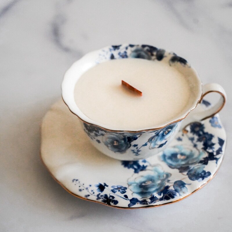 Tea Cup Candles - Etsy