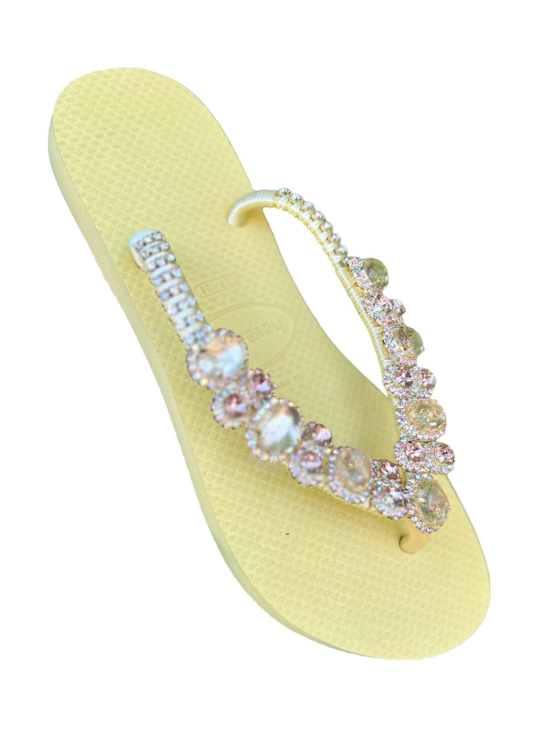 Flip Flop, Personalized Havaianas, Beach Accessories, Handmade Sandals ...