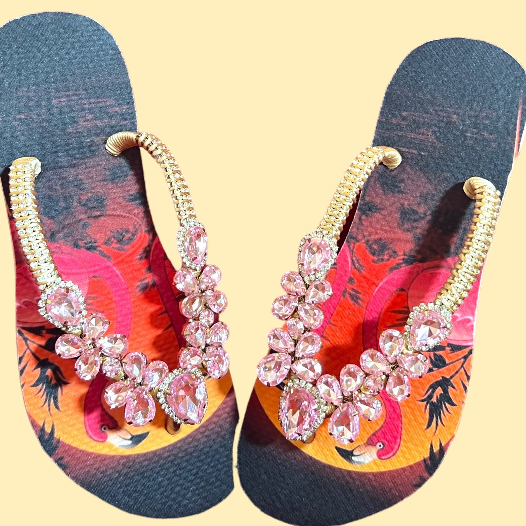 Flip Flop, Personalized Havaianas, Beach Accessories, Handmade Sandals ...