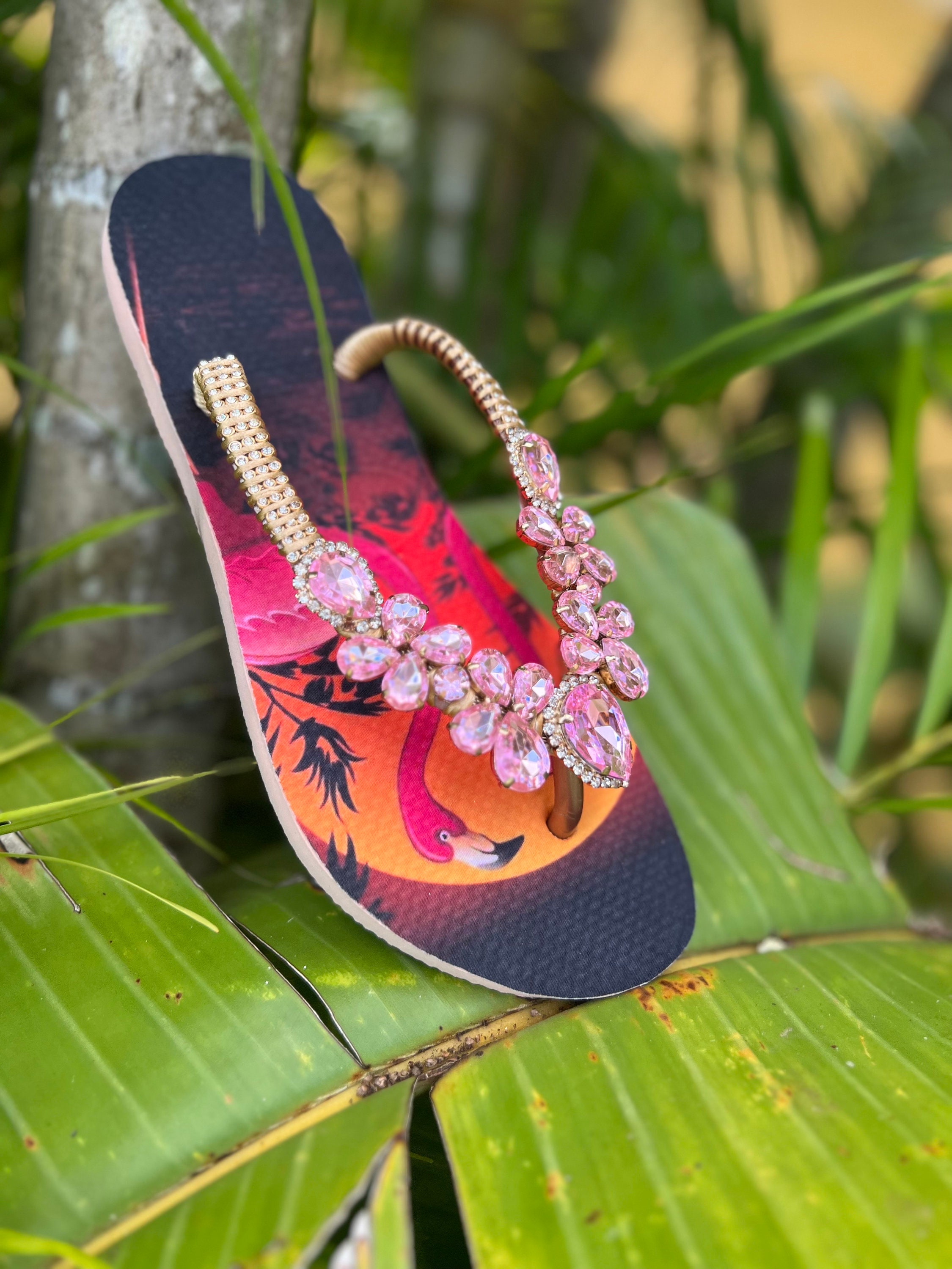 Flip Flop, Personalized Havaianas, Beach Accessories, Handmade Sandals ...