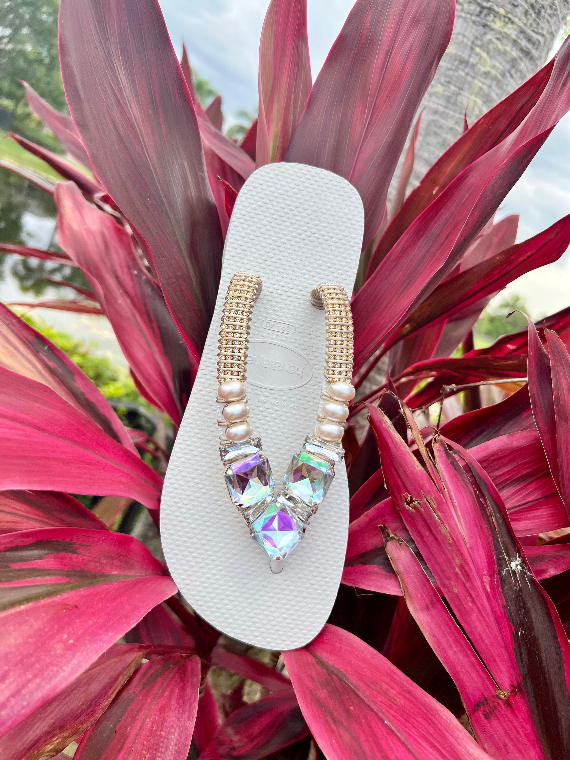 Flip Flop, Personalized Havaianas, Beach Accessories, Handmade Sandals ...