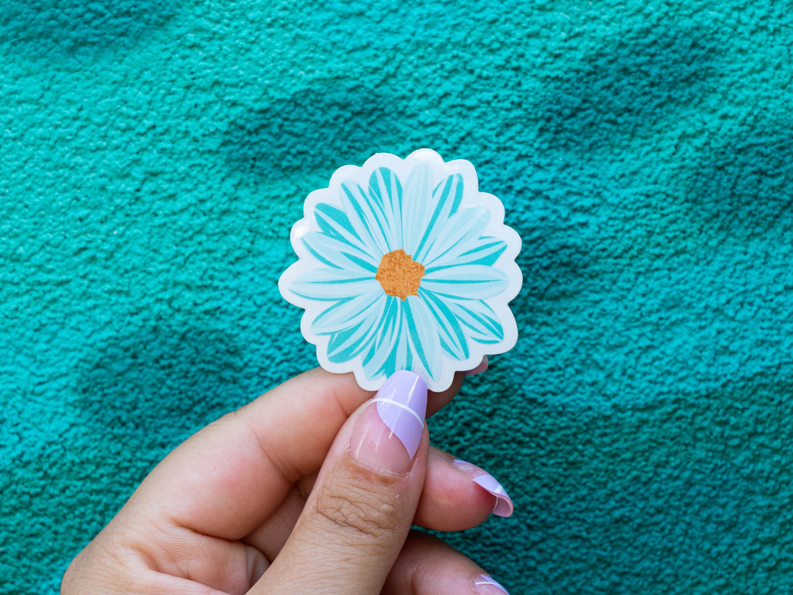 Illustrated Mini Daisy Sticker Daisy Stickers Wild Daisy Sticker Cute ...