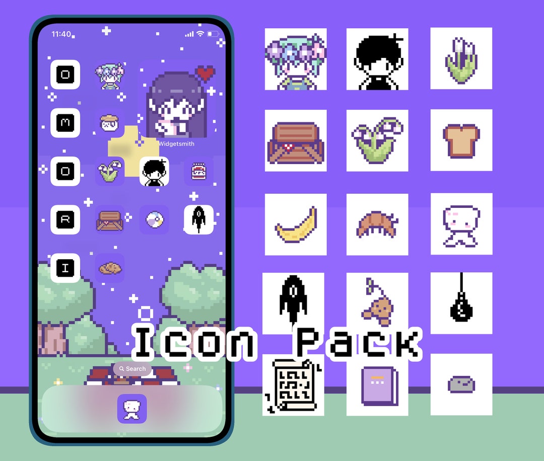24 OMORI App Icons | IOS App Icons | Digital Download - Etsy