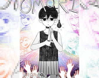 OMORI Poster Digital Print - Oyasumi Bad Ending , Headspace Art - Etsy