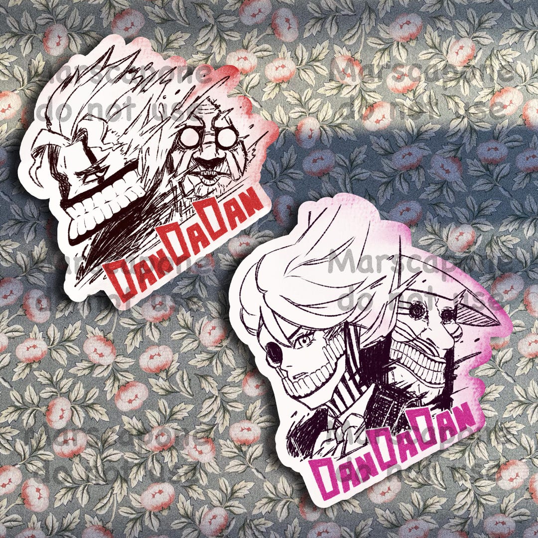 Dandadan Yokai Stickers - Etsy