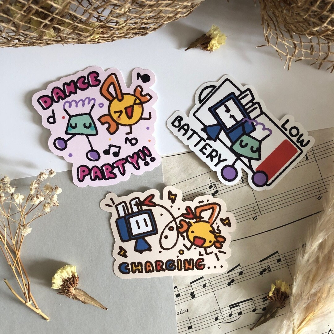 Useless Robot Stickers - Etsy