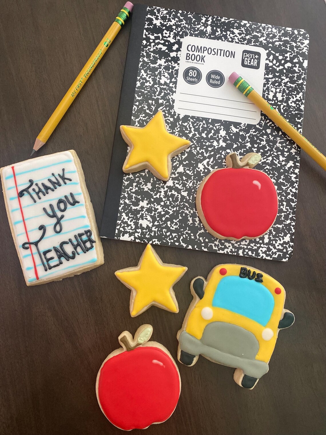 Teacher Appreciation Sugar Cookies - Etsy