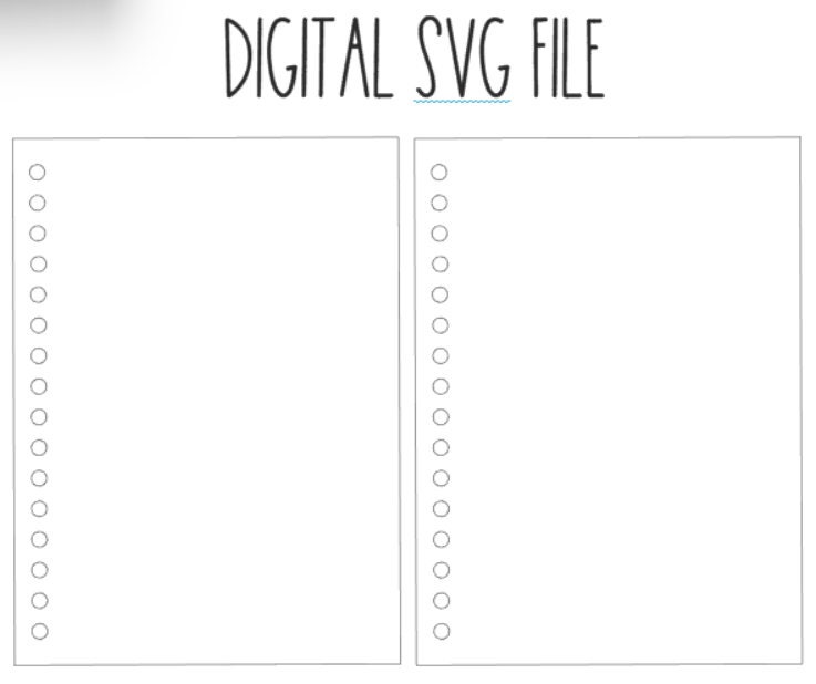 Sketch Diary Cover Journal SVG Digital File - Etsy