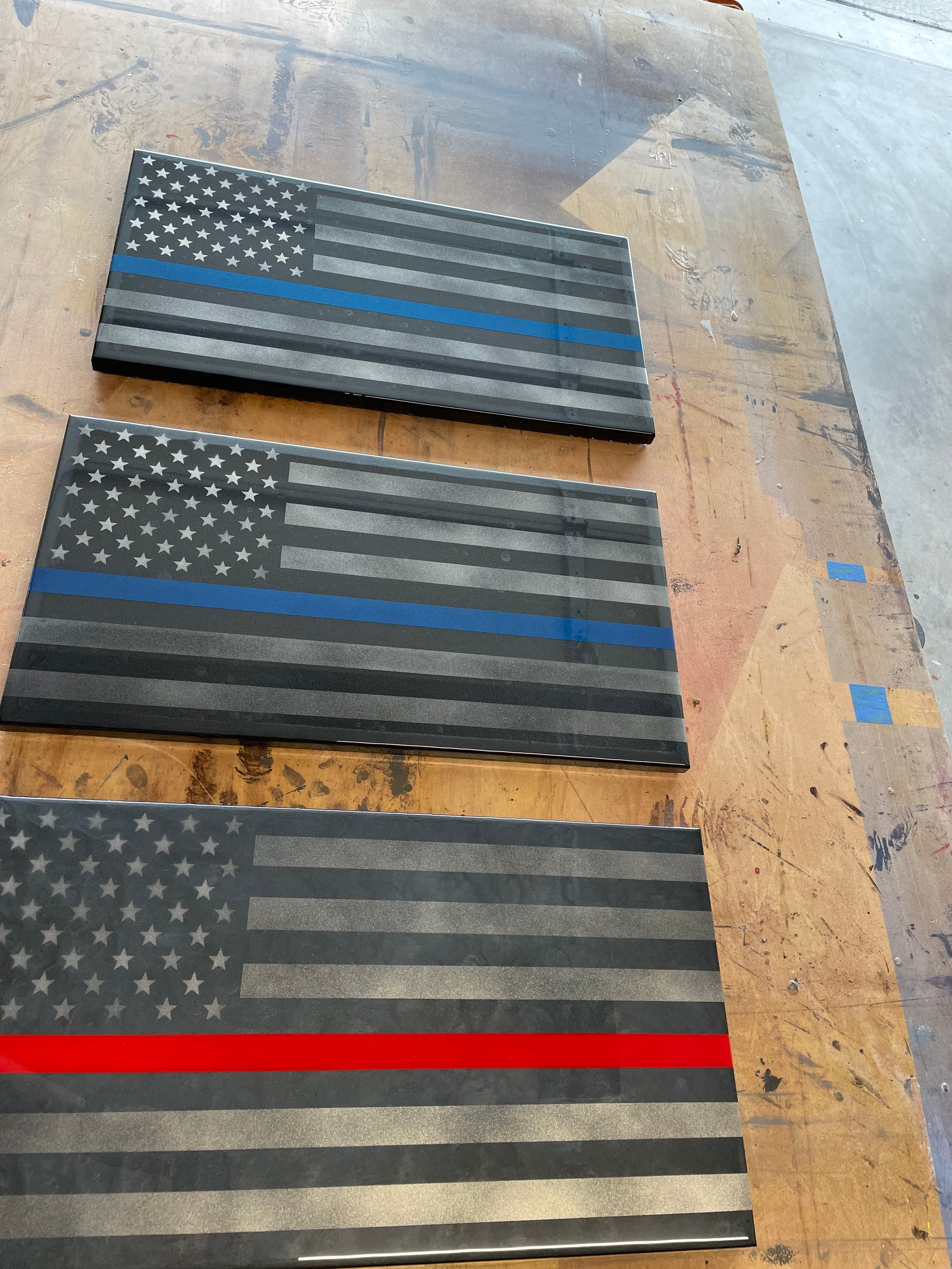 Epoxy Wooden Flags - Etsy