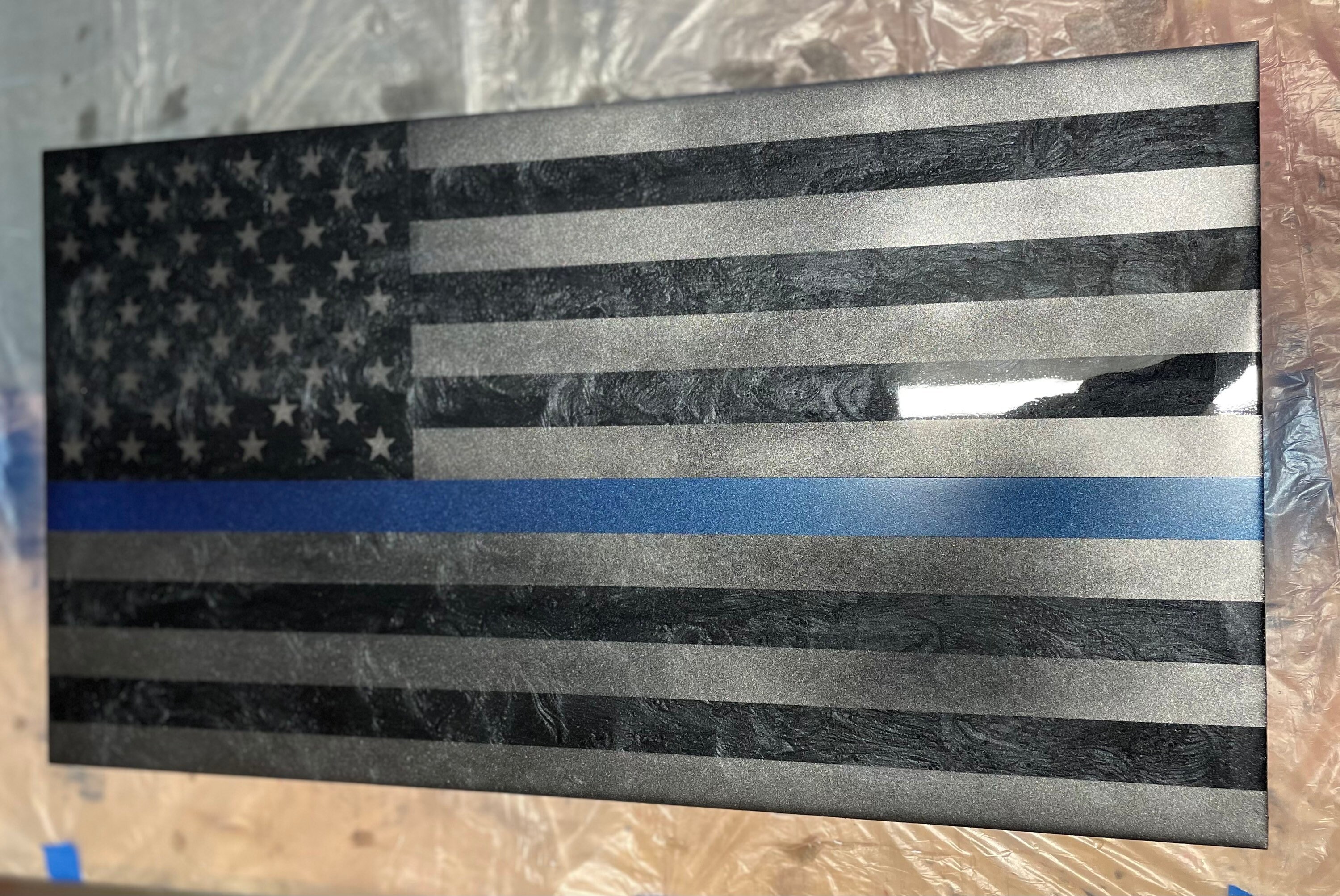 Epoxy Wooden Flags - Etsy