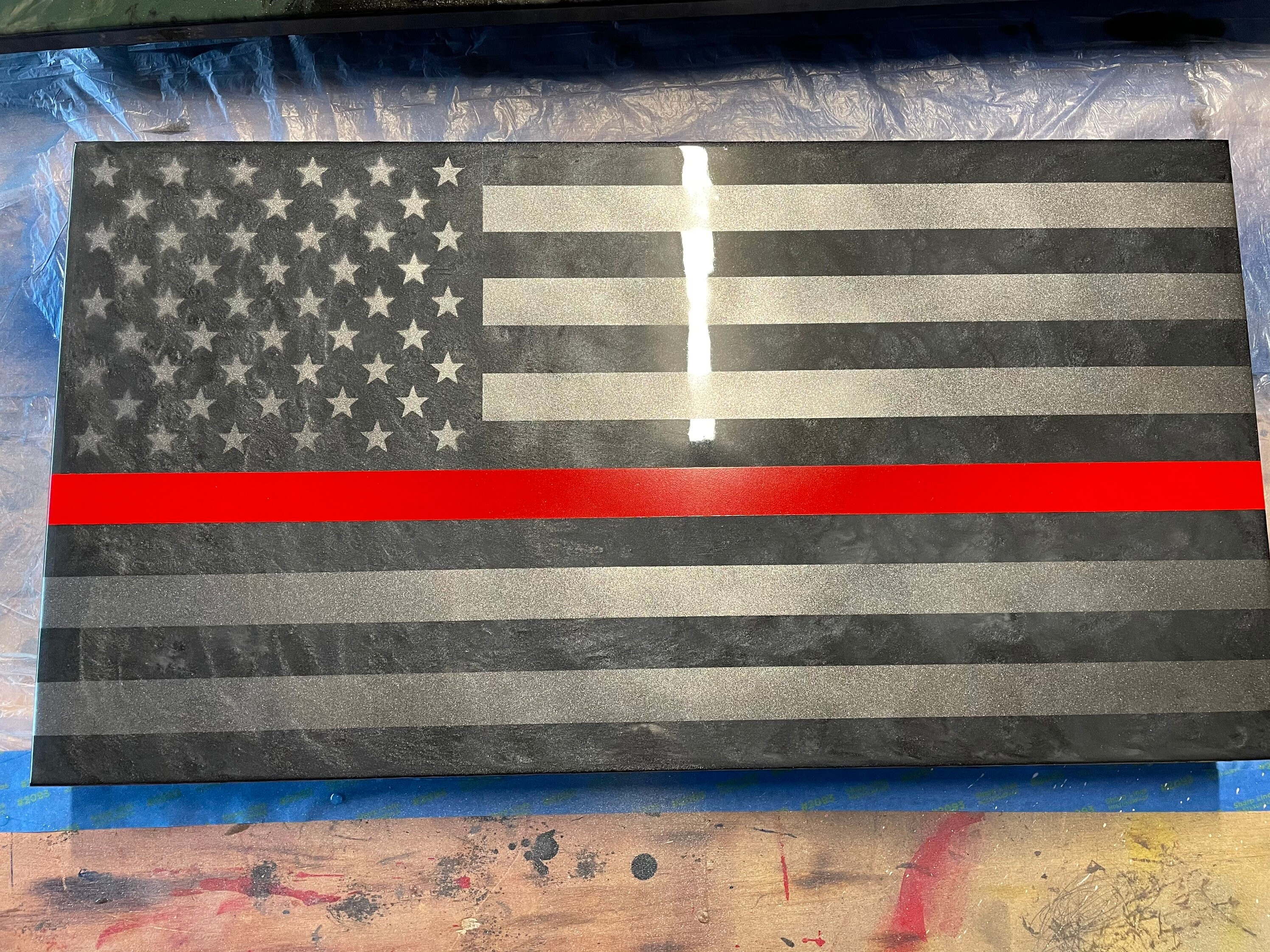 Epoxy Wooden Flags - Etsy
