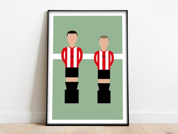 Sunderland Table Football Art Print Poster Canvas - Etsy