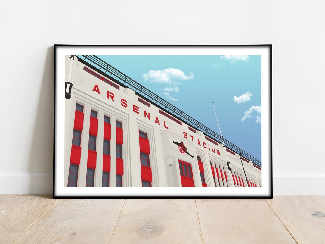 Arsenal Highbury Art Football Artwork Print Poster - Etsy