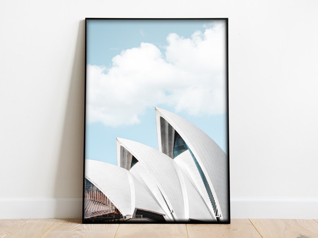 Sydney Opera House Travel Art Photo Print Poster Framed Unframed A5 A4 ...