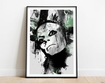 Keith Flint Art - Etsy UK