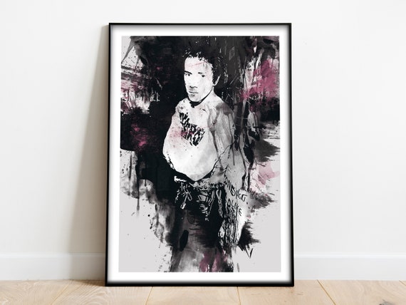Sex Pistols Johnny Rotten Art Print Poster Canvas - Etsy UK