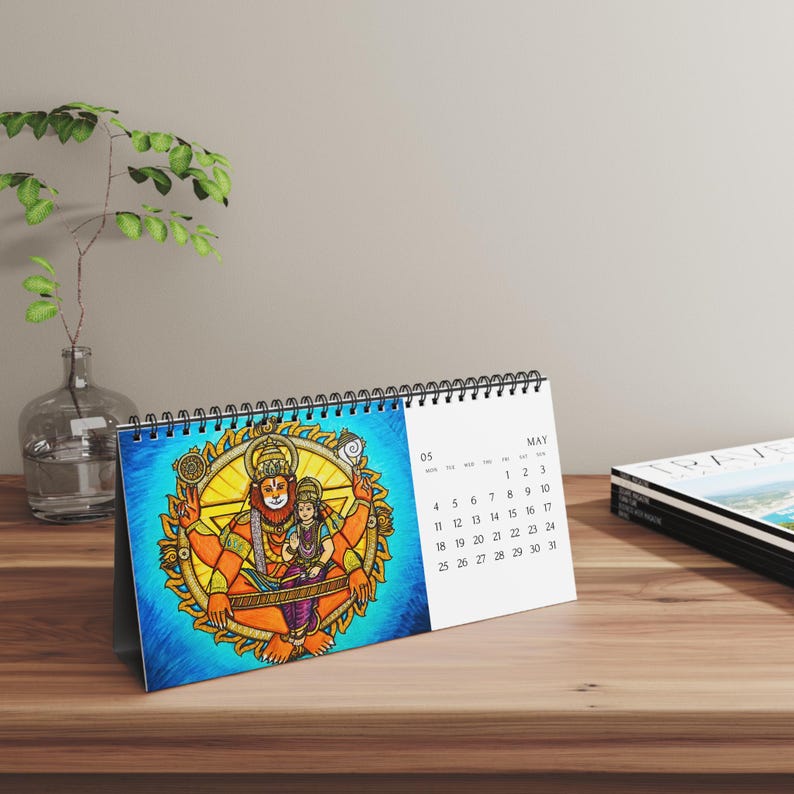 Desktop Calendar - Etsy