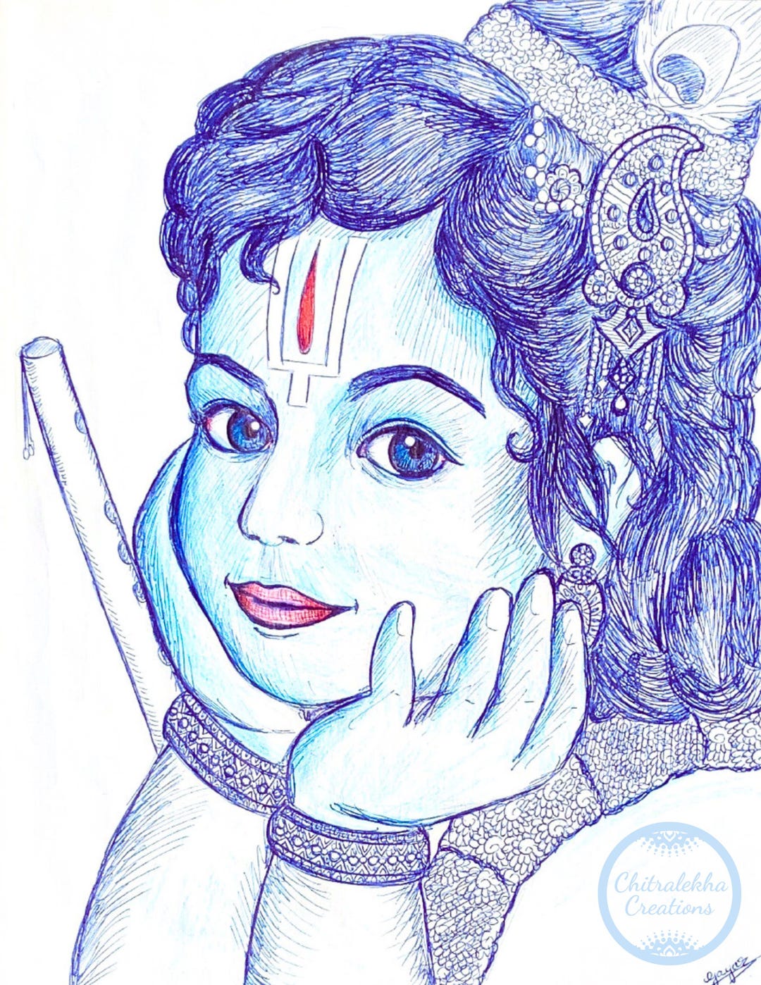 Bala Krishna - Limited Edition Print - Etsy