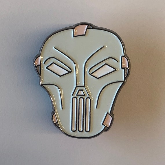 MF Doom 'Rainbow Iron Mask' Enamel Pin Distinct Pins, 47% OFF