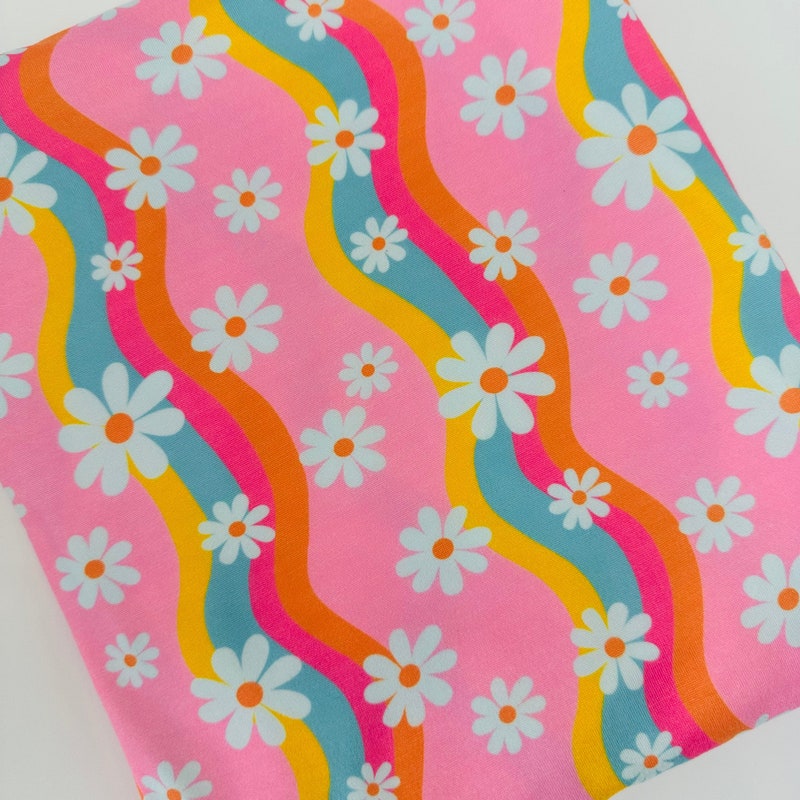 Groovy Fabric - Etsy
