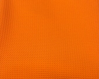 Neon Orange Fabric | Etsy