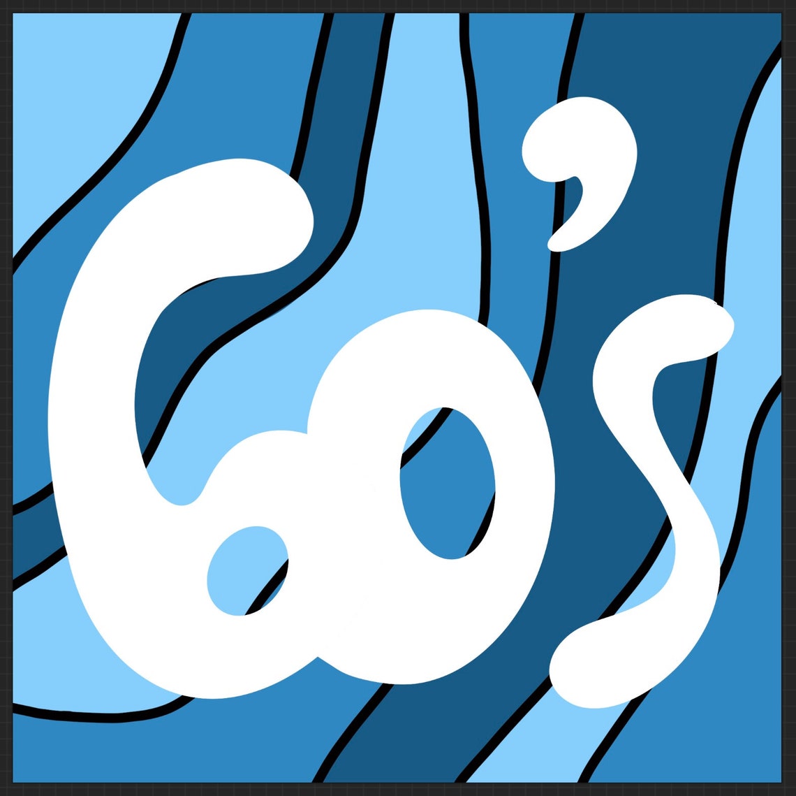 60s Inspired Stickers | Etsy