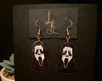 The Scream Earrings - Etsy