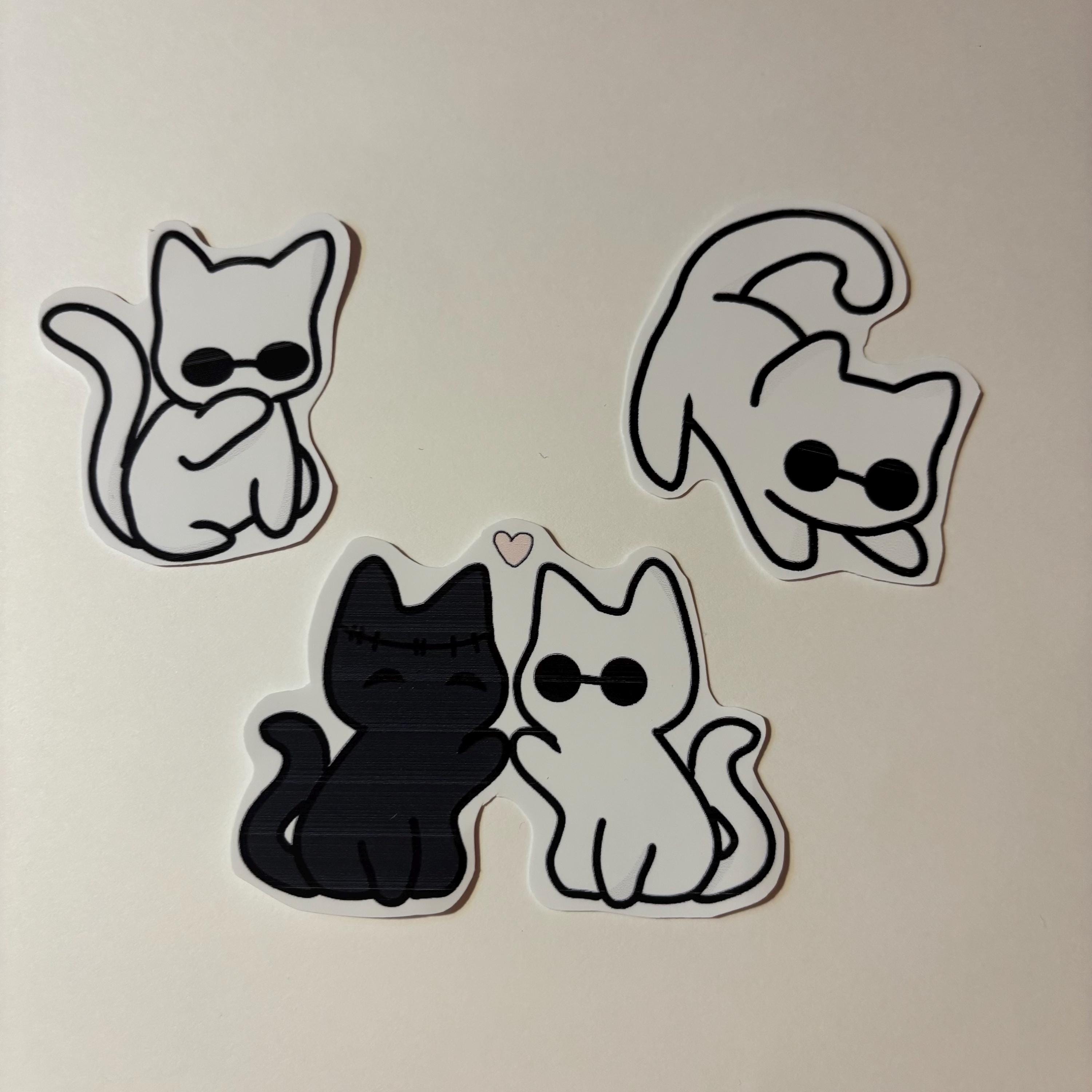 Gojo Cat Sticker Pack!! - Etsy