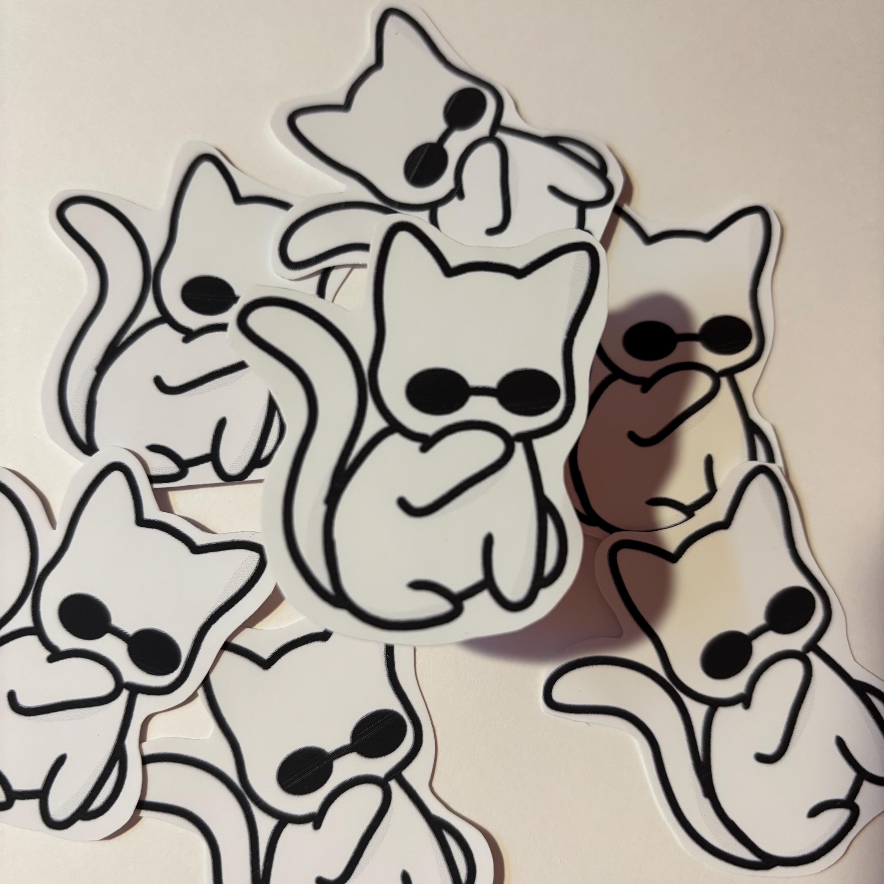 Gojo Cat Sticker Pack!! - Etsy