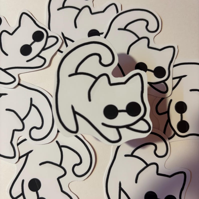 Gojo Cat Sticker Pack!! - Etsy