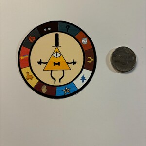 Bill Cipher Sticker - Etsy