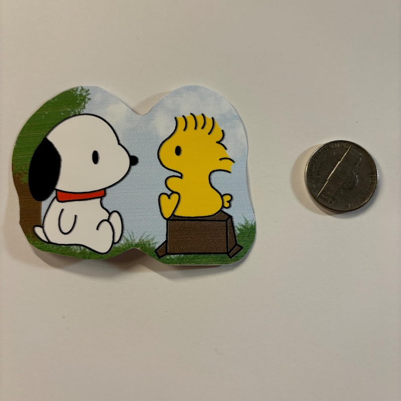 Snoopy & Woodstock Sticker! - Etsy