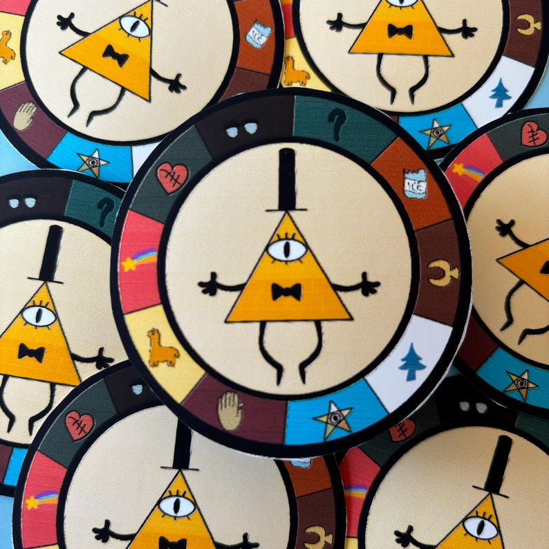 Bill Cipher Sticker - Etsy