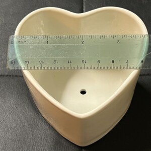 Ceramic Heart Pot - Etsy