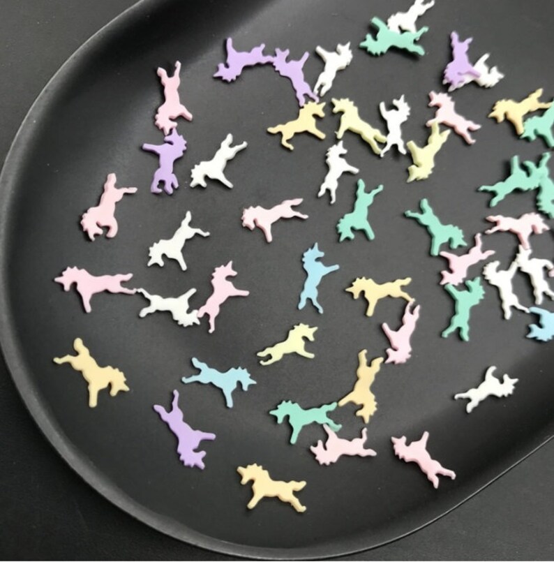 Pastel Unicorn Polymer Clay Sprinkles: Slime & Resin Fillers - Etsy