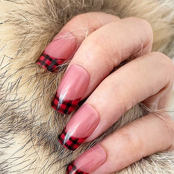 Red Checkers - Etsy