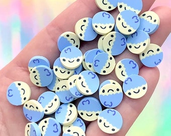 Polymer Clay Large Kawai Poop Slices Fake Sprinkles Shit - Etsy