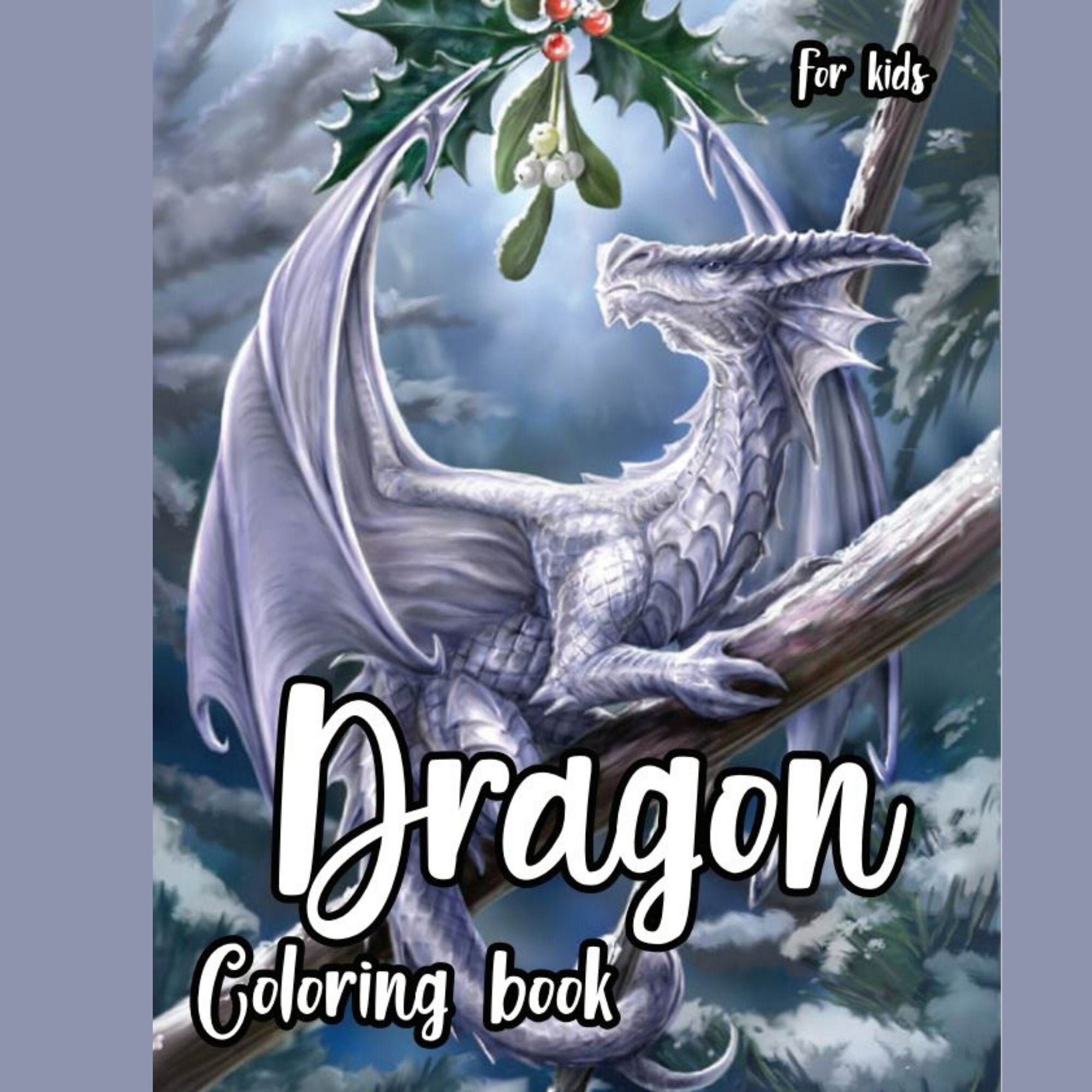 Coloring and Activity Book Dragon Coloring Printable 50 Pages Instant ...