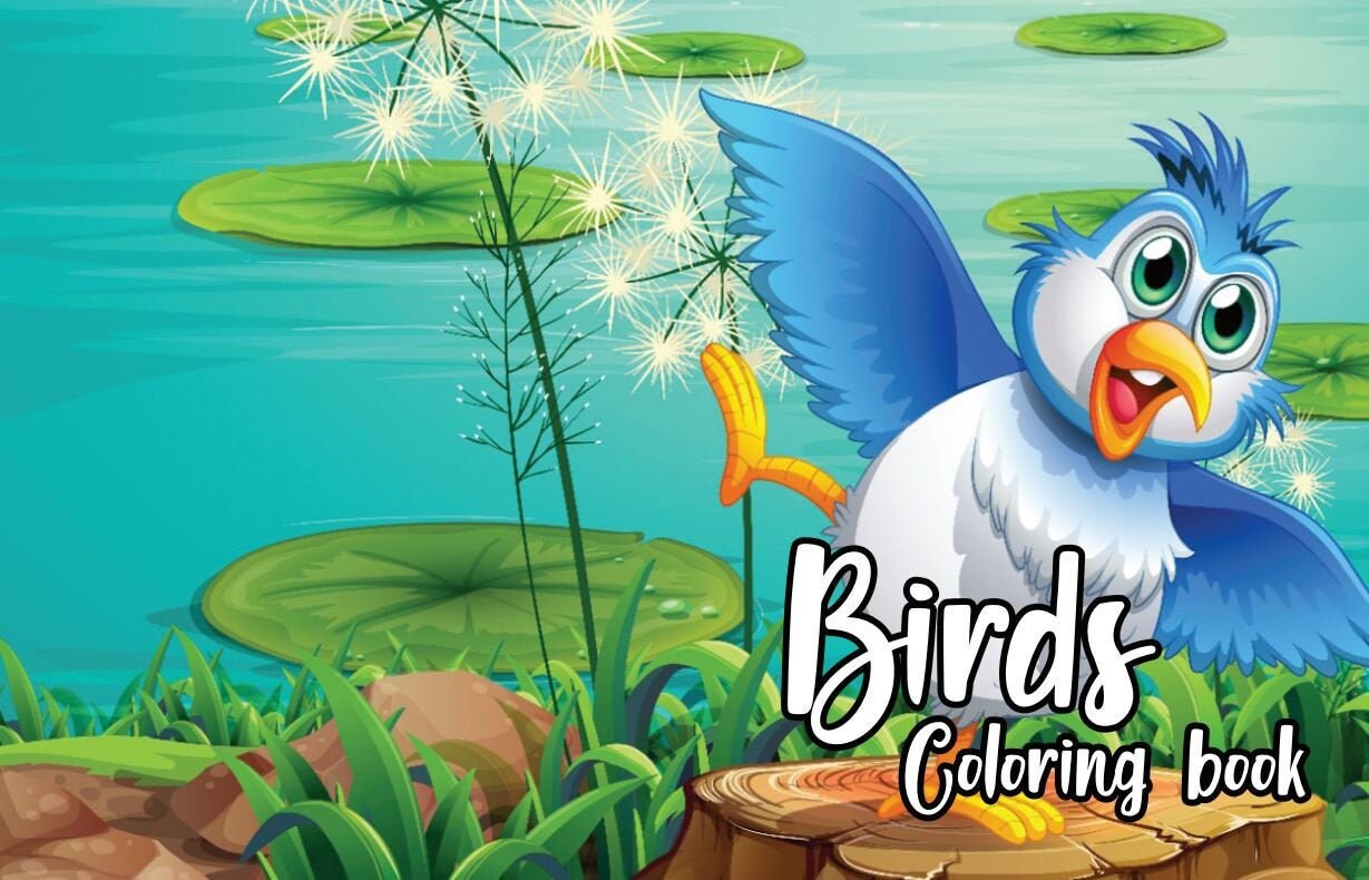 Printable Birds Coloring Book Pages | Coloring Pages | 50 Designs ...