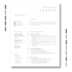 Resume Template & Free Email Signature, Resume Template for Word ...