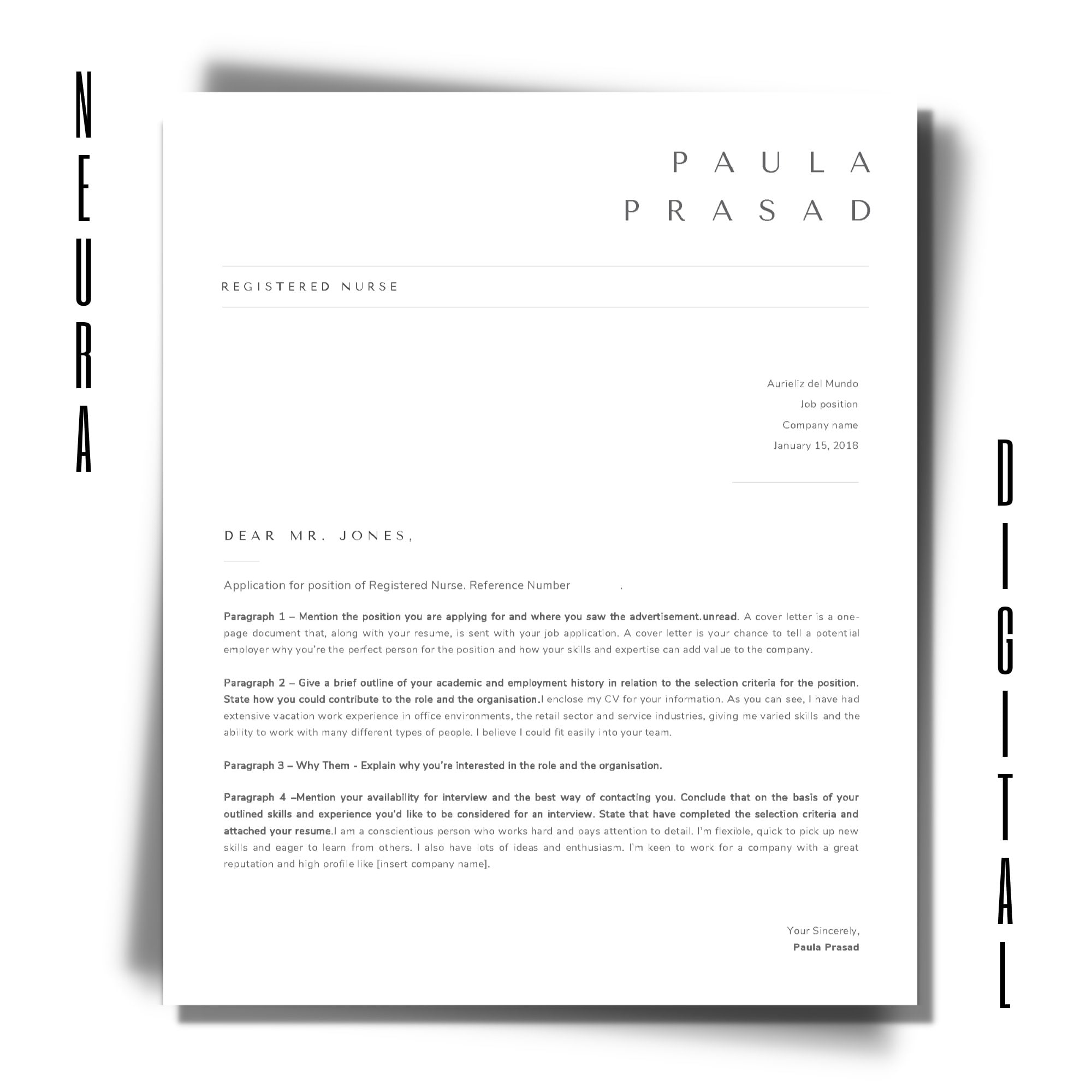 Resume Template & Free Email Signature, Resume Template for Word ...