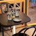 Black Hardwood Table Tops - 5 Table Minimum Order, Black Restaurant ...