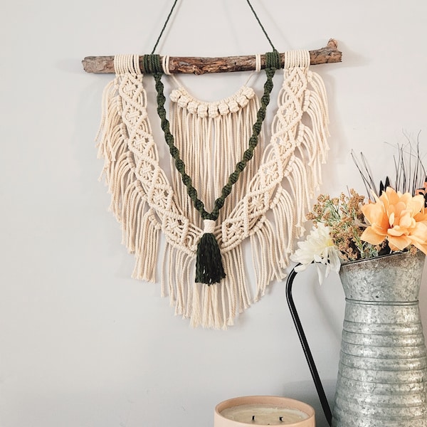 Macrame Branch - Etsy
