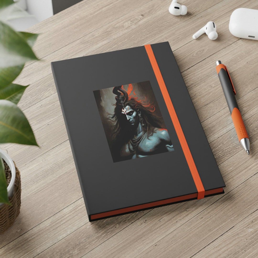 Shiva Lined Notebook Lord Shiva Grimoire Tantra Journal - Etsy