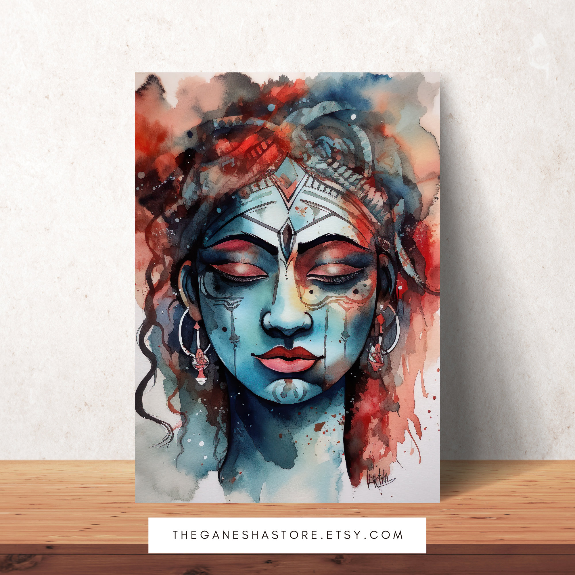 Goddess Kali Printable Art | Kali Poster | Kali Art | Divine Feminine | Witch Art | Mystic Art ...