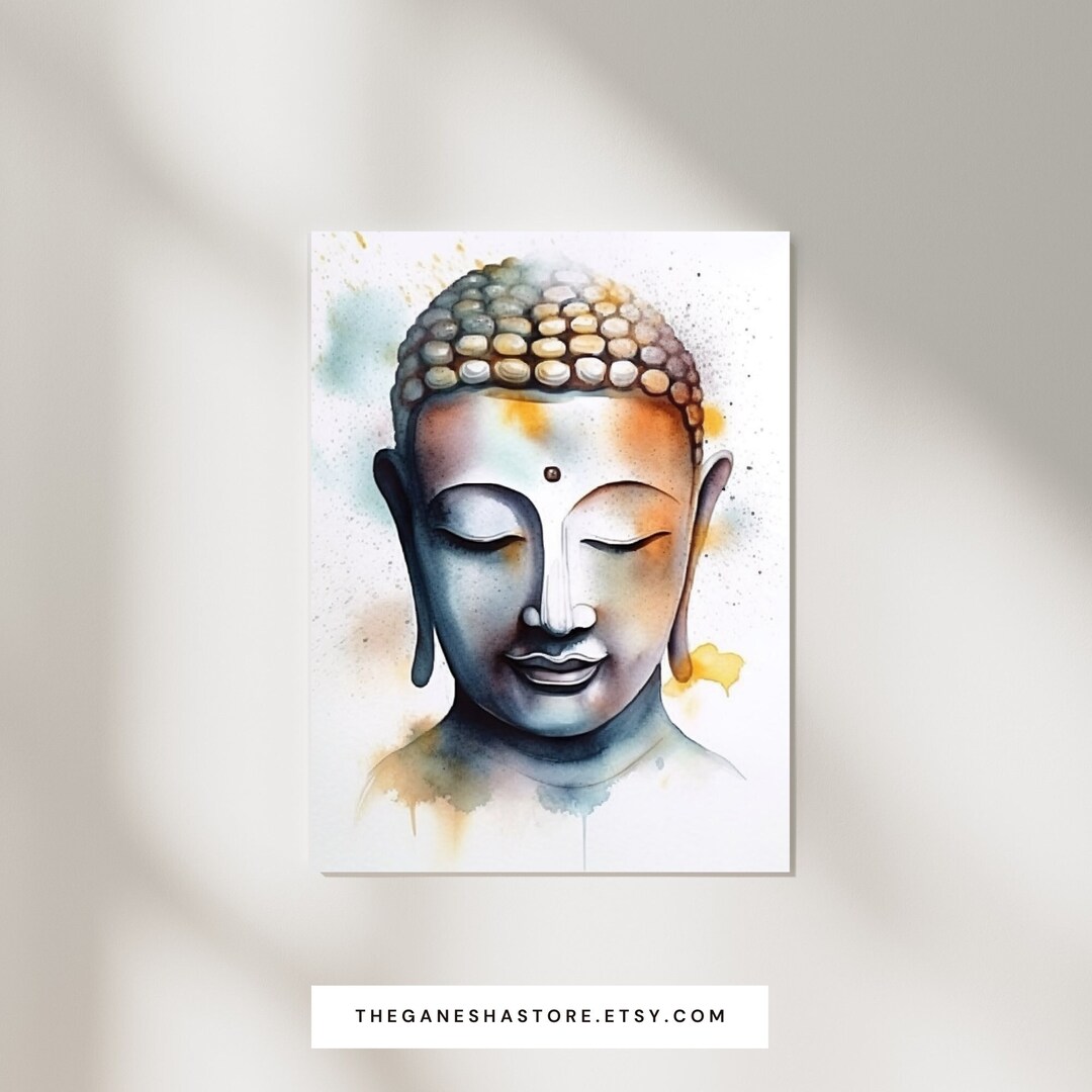 Zen Meditation Buddha Printable Art | Buddha Altar Picture | Buddha ...