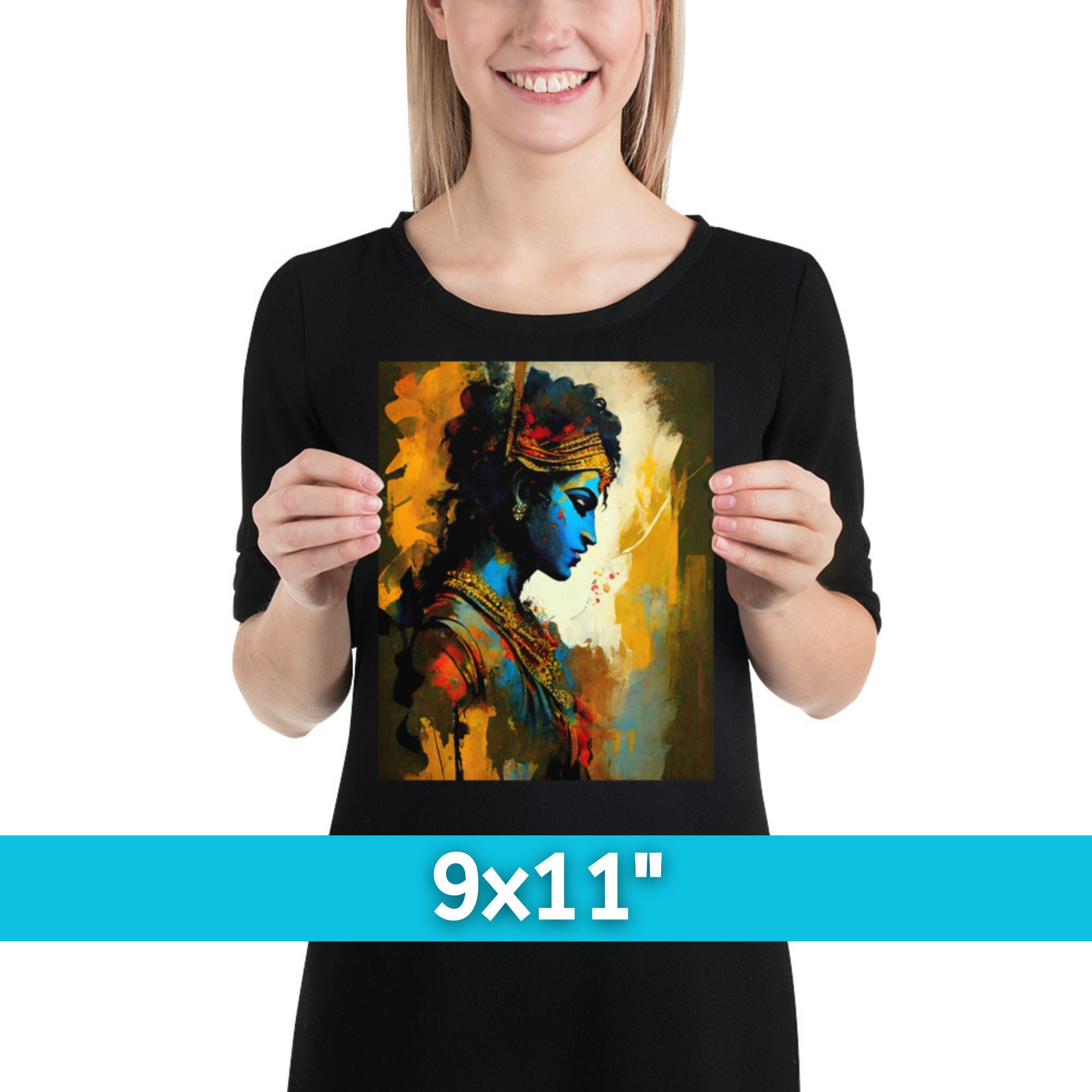 Krishna Art Print | Krishna Painting | Krishna Picture | Krishna Art ...