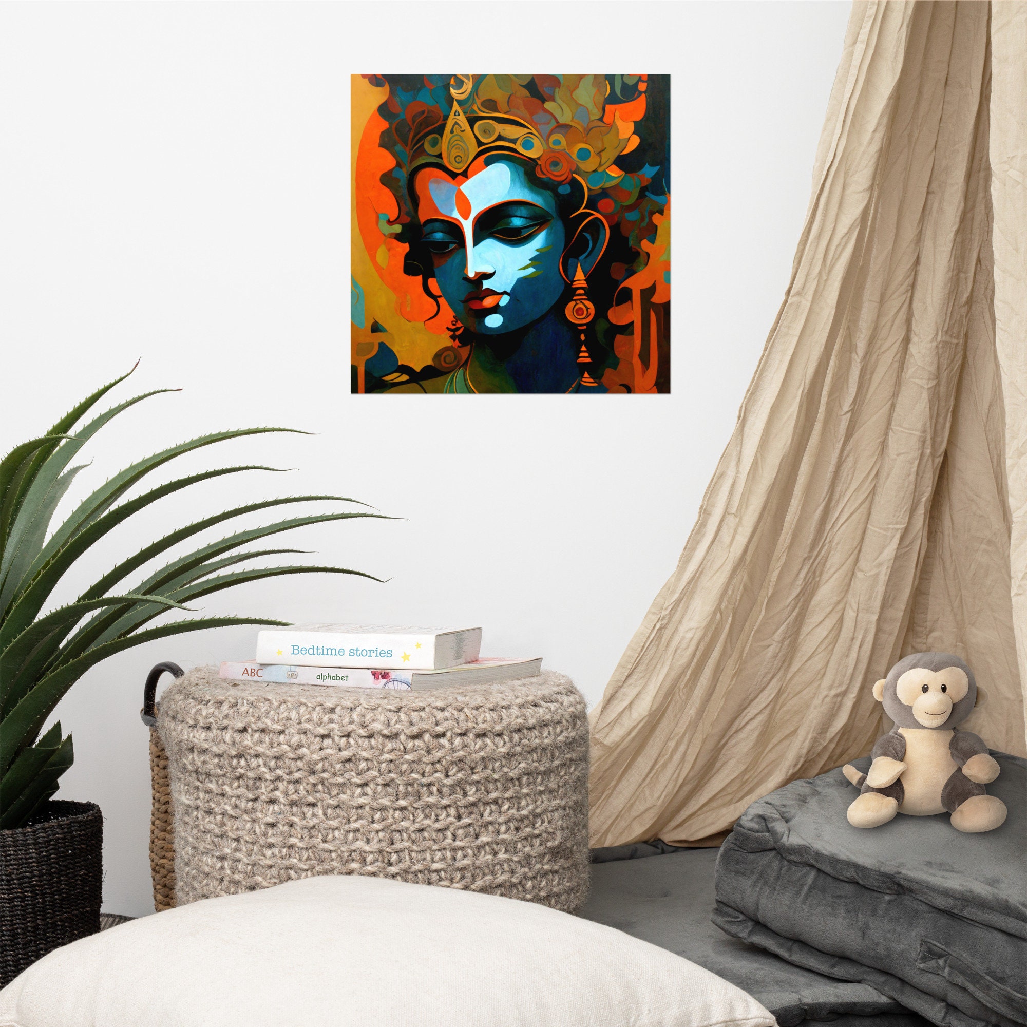 Modern Krishna Digital Art | Krishna Painting | Hare Krishna | Bhakti ...