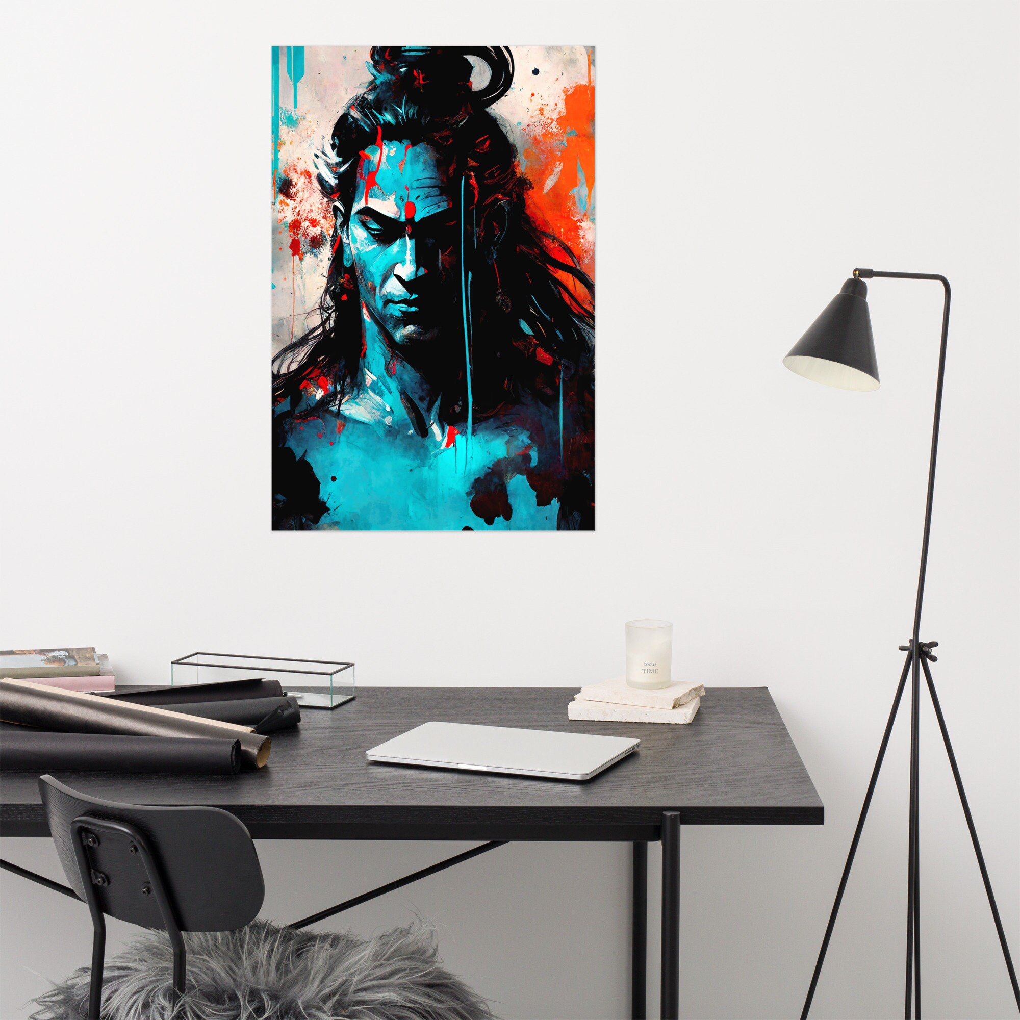 Lord Shiva Art | Shiva Print | Shiva Painting | Tantra | Warrior Art ...