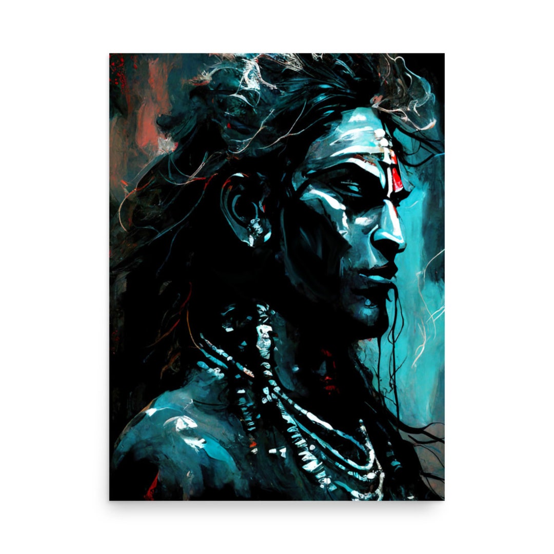 Lord Shiva Digital Art | Shiva Art | Tantra | Shiva Poster | the Shadow ...